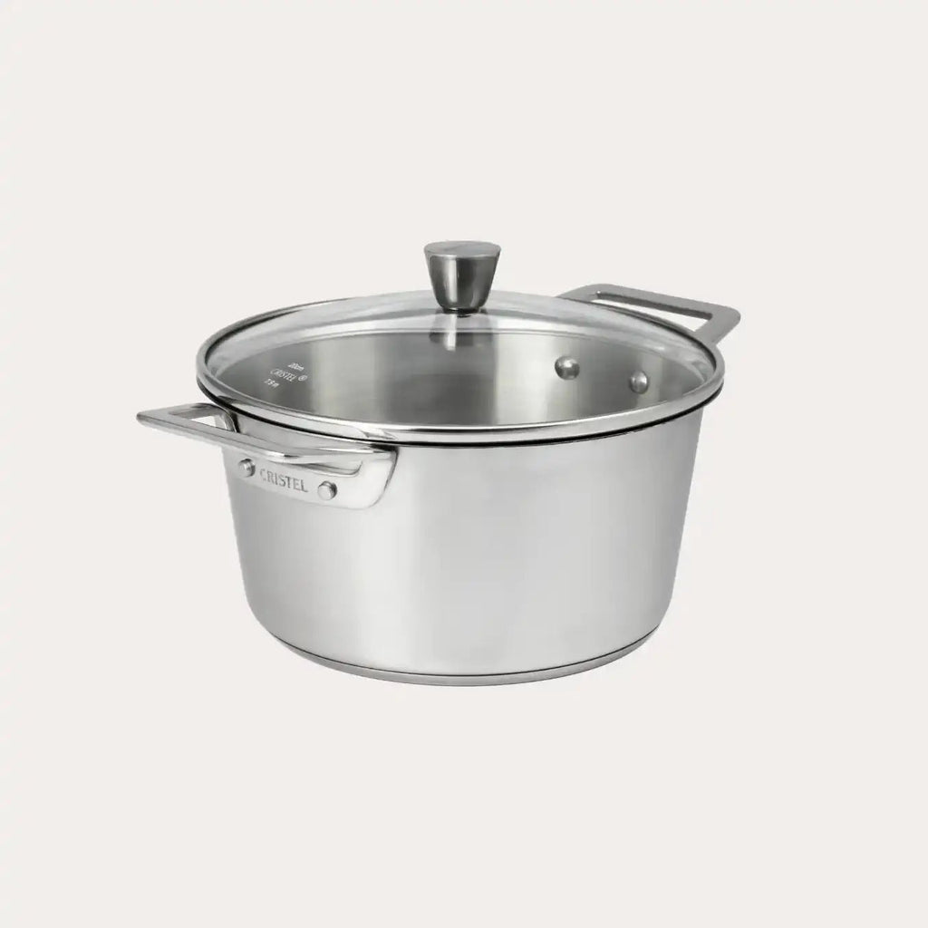CRISTEL Stewpot with Lid - French Stainless Steel – Flatiron-Home